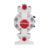 China 1/2-inch PVDF Pneumatic Grease Pump for Corrosive Fluids - Self-Priming Acid Transfer Pump with 1-Year Warranty for sale