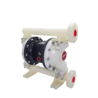 China 1 Inch PVDF Air Operated Double Diaphragm Pump for Water Transfer with Nitrile Components for sale