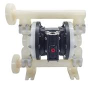 China 1 Inch PVDF Air Operated Double Diaphragm Pump for Water Transfer with Nitrile Components for sale