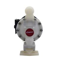 China 1 Inch PVDF Air Operated Double Diaphragm Pump for Water Transfer with Nitrile Components for sale