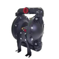 China 1-Inch Aluminum Body PTFE Diaphragm Pneumatic Double Diaphragm Pump with 1-Year Warranty for sale