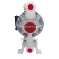 China 1/2 Inch PP Plastic Pneumatic Double Diaphragm Pump for Wastewater Treatment - 2 Unit MOQ, ISO 9001:2015 Certified for sale