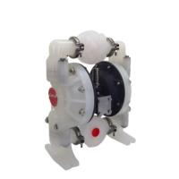 China 1-Inch Polypropylene Double Diaphragm Pump - White Industrial Grade with 1-Year Warranty and MOQ 2 Units for sale