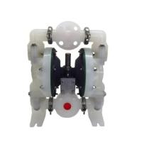 China 1-Inch Polypropylene Double Diaphragm Pump - White Industrial Grade with 1-Year Warranty and MOQ 2 Units for sale