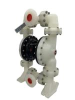 China 3-inch PP Plastic Pneumatic Diaphragm Pump for Chemical Liquids - Double Air Teflon Design for sale
