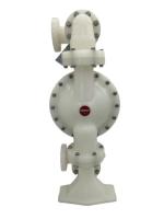 China 3-inch PP Plastic Pneumatic Diaphragm Pump for Chemical Liquids - Double Air Teflon Design for sale