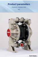 China 1/2-14NPT Air Intake Plastic Pneumatic Diaphragm Pump - 1/2 Inch PP Sewage Pump with 1-Year Warranty for sale