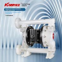 China Kairuike 25mm Pneumatic Diaphragm Pump 1 Inch PP Plastic Chemical Transfer 0-8.3 Bar Pressure for sale