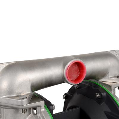 China Kairuike DN40 Stainless Steel Pneumatic Diaphragm Pump 1.5inch 0.75HP Corrosion-Resistant Self-Priming for sale