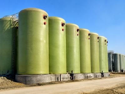 China Vertical FRP Storage Tank for sale