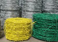 China Lawn SWG12# X 14# Hot Dipped Galvanized 50kg Barbed Wires for sale