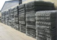 China Reinforced 80mm x 100mm 3.2mm Gabion Fence Panels for sale