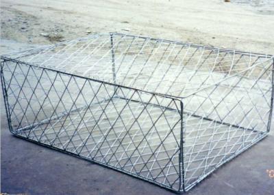 China Reinforced 80mm x 100mm 3.2mm Gabion Fence Panels for sale