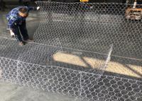 China PVC coated Gabion Stone Cages for sale