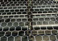 China Reverse twisted 75mm bwg19 Hexagon Metal Mesh for sale