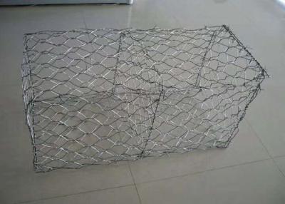 China Hot Dipped Galvanized 100 X 120mm 3.7mm Gabion Wire Mesh for sale