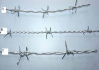 China Huacheng SWG16 Blade Barbed Wires For Railway Barrier for sale