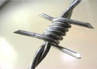 China Twist weaving SWG16 X SWG16 Gi Barbed Wires for sale
