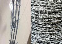China low carbon steel 20kgs Q195 Security Barbed Wire Fencing for sale