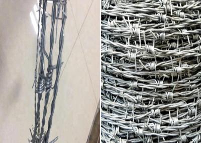 China low carbon steel 20kgs Q195 Security Barbed Wire Fencing for sale