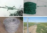 China Security 0.4mm PVC Coated  SWG8 Coiled Razor Wire for sale