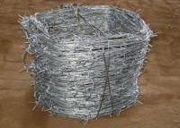 China Hot Dipped Galvanized 20kgs Per Roll Pvc Coated Barbed Wires for sale