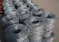 China Security 25kgs Per Roll Fence Circular Barbed Wire for sale