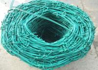 China Security 0.4mm PVC Coated  SWG8 Coiled Razor Wire for sale