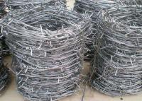 China PVC Coated Hot Dipped Galvanized Barbed Wires for sale