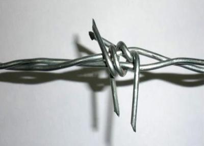 China 15kgs per roll BWG17 Barbed Wire Fence Residential for sale