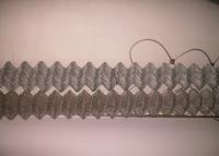 China 15m High Security Garden Removable Metal Chain Link Fence Gate for sale