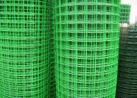 China BWG19 PVC Coated 50x100mm Welded Mesh Fencing for sale