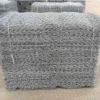 China PVC Coated Box 8x10cm Gabion Wire Mesh for sale