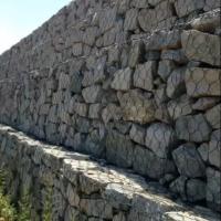 China PVC Coated Box 8x10cm Gabion Wire Mesh for sale