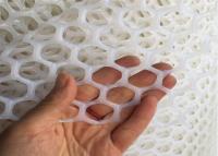 China 0.6cm Hole 5mm Green Plastic Mesh Netting Roll for sale