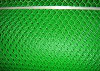 China 0.6cm Hole 5mm Green Plastic Mesh Netting Roll for sale