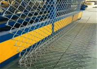 China Playground Metal Bwg14 Diamond Galvanized Chain Link Fence for sale