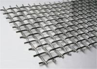 China Multifunction Sand Square Hole 4.8mm Dia Crimped Mesh for sale
