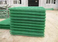 China 100 X 100mm Pvc Coated 6mm Welded Wire Mesh Panel For Expressways for sale