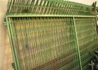 China 100 X 100mm Pvc Coated 6mm Welded Wire Mesh Panel For Expressways for sale
