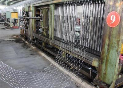 China 60x80mm Gabion Wire Mesh Hot Dipped Galvanised Steel for sale