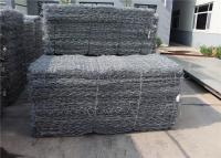 China 6x8cm Gabion Steel Mesh Protect Fence Heavy Duty Hot Dipped Galvanized for sale
