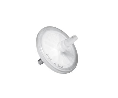 China 50mm Inline Bacterial Vent Filter with PTFE Membranes - 0.22µm Pore Size, ≥25 L/min Flow Rate for Medical Gas Venting for sale