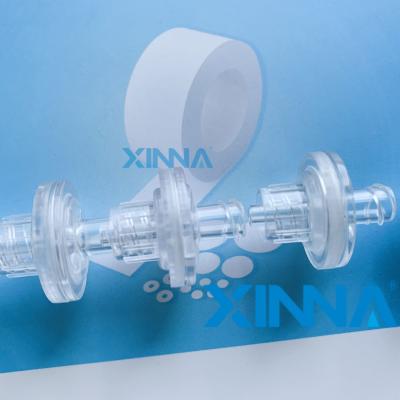 China DEHP Free Transducer Protector for Hemodialysis with 0.22μm PTFE Membrane and Luer Lock ABS Housing - 4.2g Unit Weight for sale