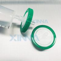China 33mm PES Syringe Filter with Luer Slip Connection 0.2μm to 5.0μm Pore Size for Laboratory Filtration for sale