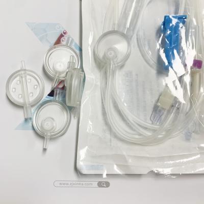 China Single Use Non Sterile IV Filters with 0.22μm-5μm Pore Size and Auto-Stop Function for Intravenous Infusion for sale