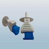 China Universal Fluid Transfer Set Spike with Air Vent Filter & Flip Cap - 15mm Needle, 25mm Casing for Pharmaceutical & Lab Use for sale