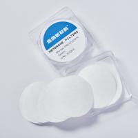 China Hydrophobic PTFE Membrane Disc Filter 0.45µm 25mm Dia with Chemical Resistance for Air Venting and Gas Filtration for sale