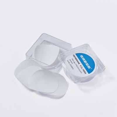 China Hydrophobic PTFE Membrane Disc Filter 0.1μm 0.22μm 0.45μm Pore Size with PP/PET Backing for sale
