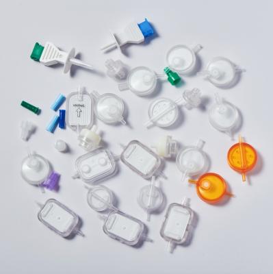 China Disposable 5 Micron In-Line IV Filter with PES Membrane - Φ26mm & Φ20mm Options for Venous Access Lines for sale